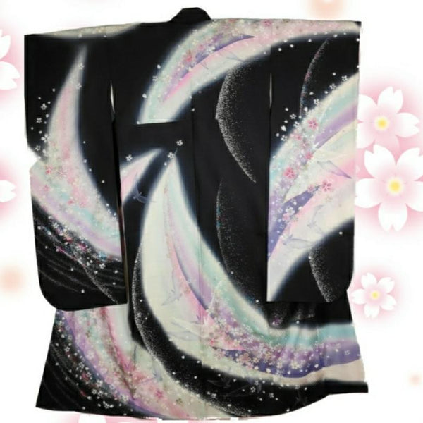 Beautiful Furisode kimono just arrived from Japan | Pac West Kimono