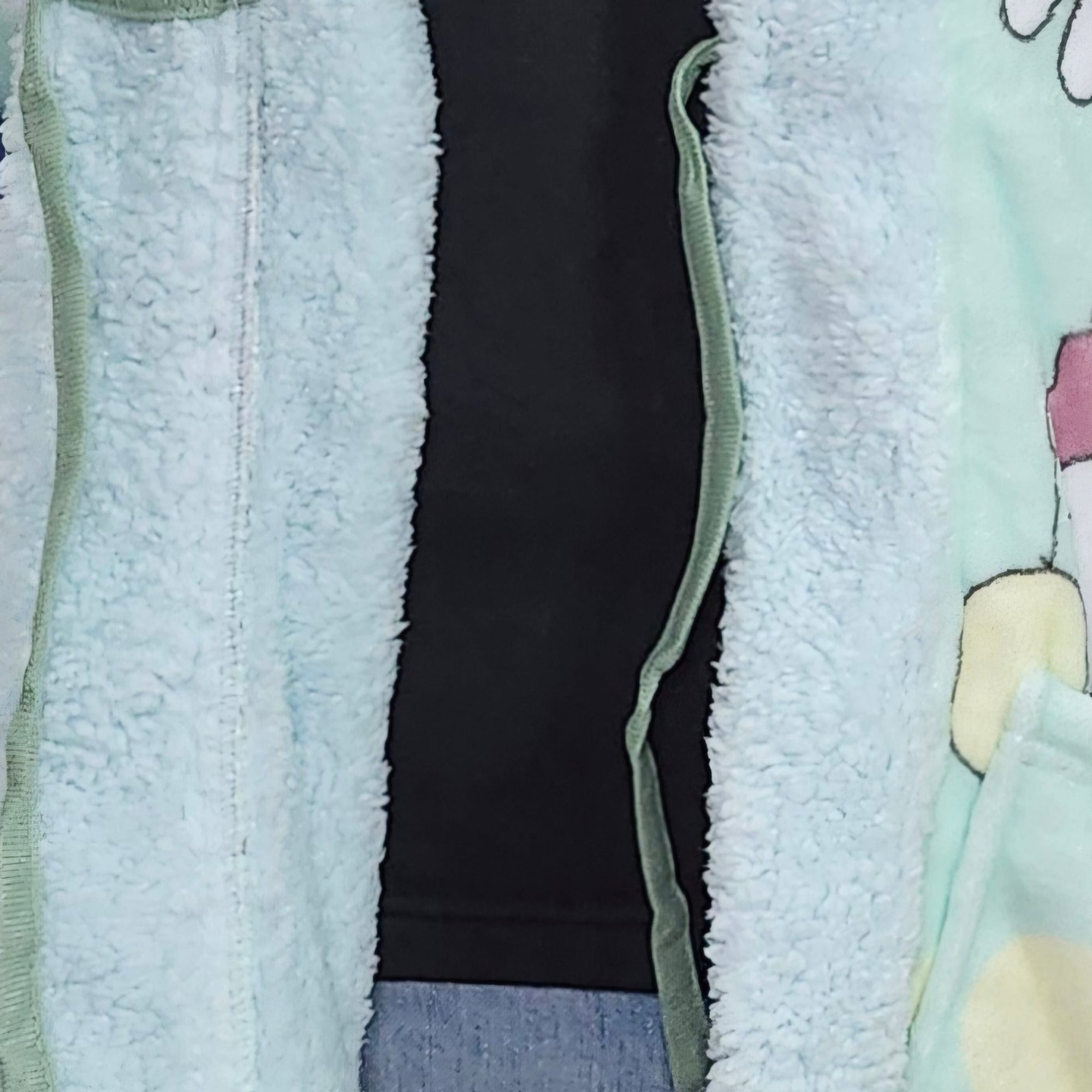 Traditional Japanese Hanten coat - Cute Miffy Fleece -Mint– Pac West Kimono