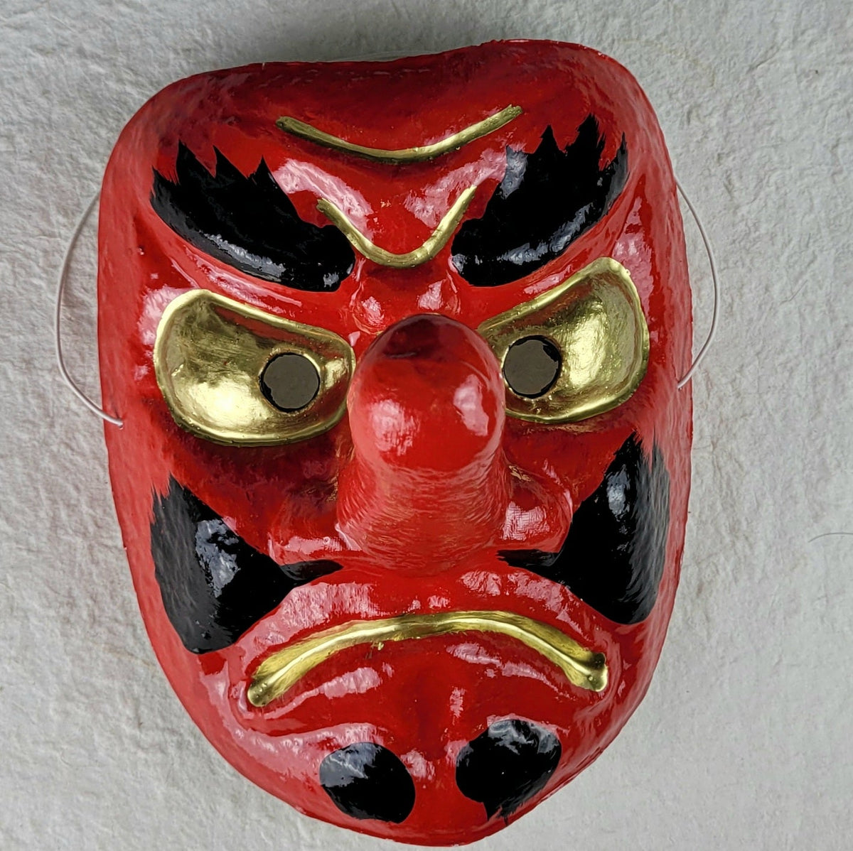 Hand Painted Tengu Mask | Pac West Kimono