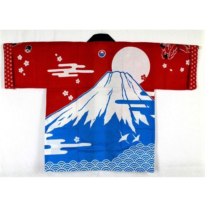 Happi Coat - Mount Fuji | Pac West Kimono