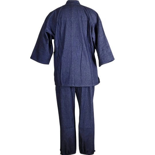 Samue - Mens. Denim navy. XL and 4L | Pac West Kimono