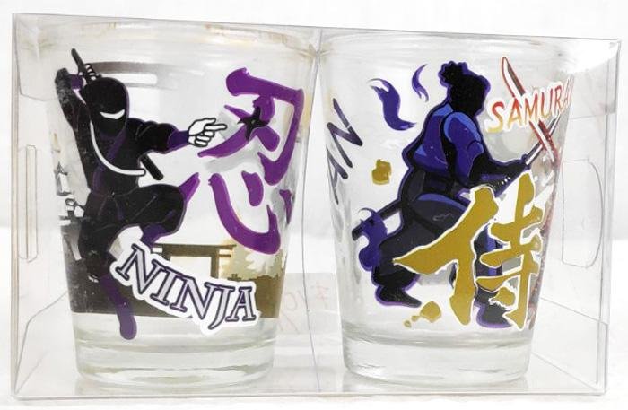 Shot Glass Set - Ninja and Samurai | Pac West Kimono