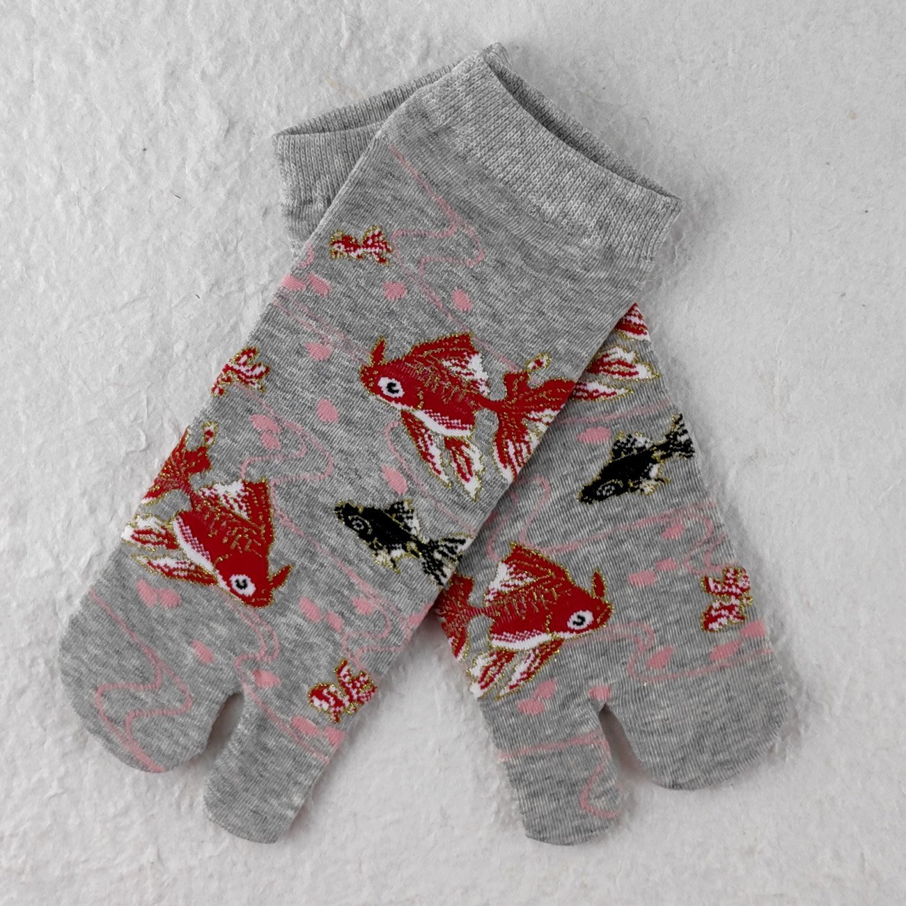 Tabi Socks - Kingyo Gold Fish | Pac West Kimono